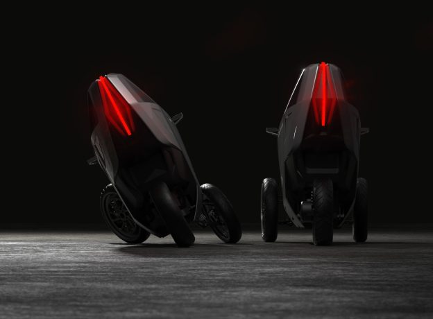 AKO announce tilting trike with 180 mile range Visordown